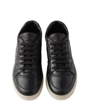 Prada Nappa Leather Sneakers - Black