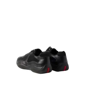 Prada America's Cup Re-edition Sneakers - Black