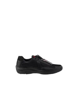 Prada America's Cup Re-edition Sneakers - Black