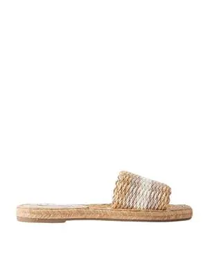 AQUAZZURA Playa Flat Slides