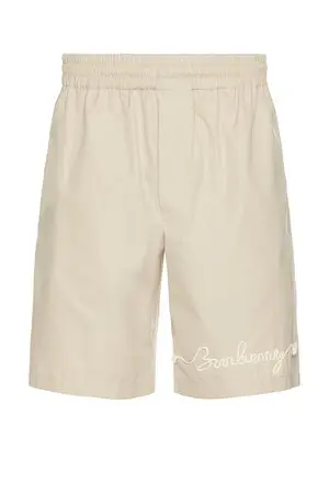 Burberry Elasticated Shorts For Men