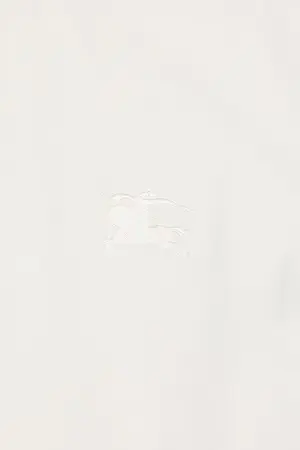 Burberry Check Tape T-shirt In White