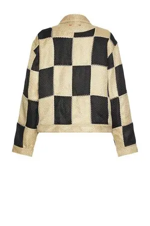 Andersson Bell Patchwork Zip-up Jacket