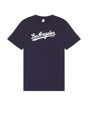 SPORTY & RICH Dodgers T-shirt In Navy - Dark Navy