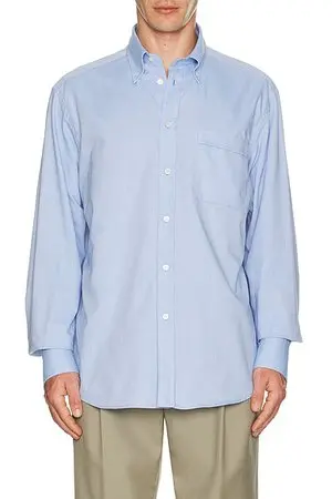 Valentino Garavani V Logo Signature Shirt - Sky Spring
