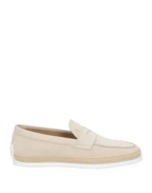 TOD'S TOD'S Leather Penny Loafers White