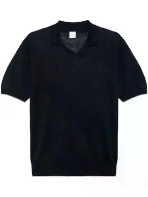 Eleventy Linen Polo Shirt