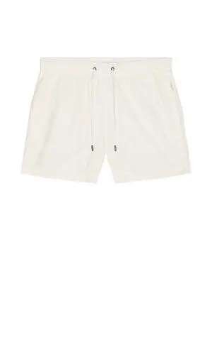Onia Charles 5 Swim Trunk - White