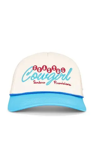 SENDERO PROVISIONS CO. Coastal Cowgirl Hat - White & Blue
