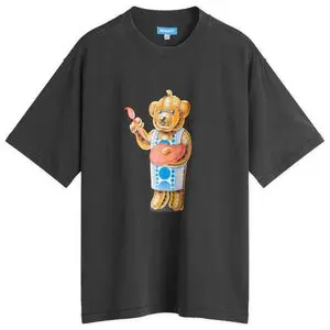 MARKET Infinity Bear T-shirt - Washed-black