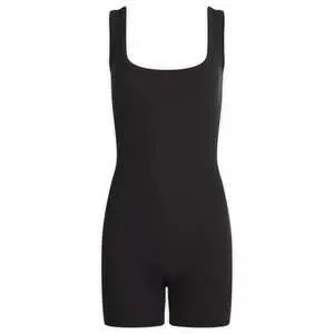 SKIMS Cotton Rib Onesie - Soot