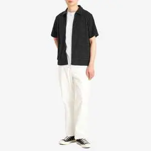 THISISNEVERTHAT Terry Shortsleeve Zip Shirt