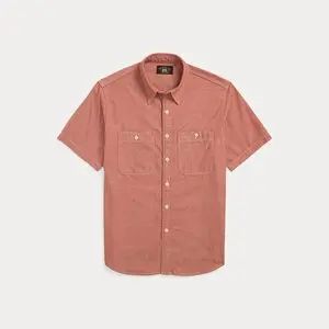 Men's Red Denim Shirts