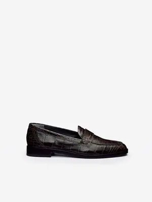 REFORMATION Kaylee Loafer - Brown