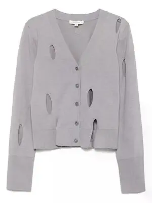 JW Anderson Slit Cardigan - Grey