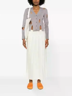 JW Anderson Slit Cardigan - Grey