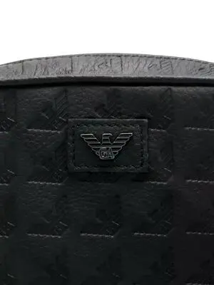 Emporio Armani Embossed-logo Messenger Bag