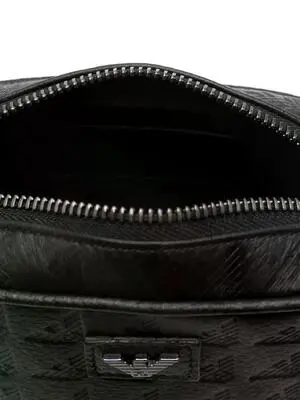 Emporio Armani Embossed-logo Messenger Bag