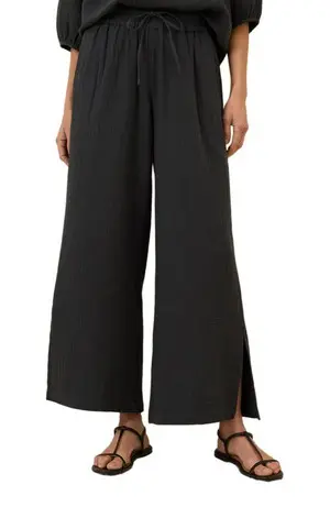PACT Organic Cotton Coastal Double Gauze Split Hem Pant