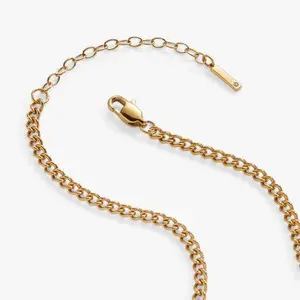 ALEX AND ANI Mama Curb Chain Necklace