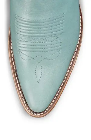 Tecovas The Jolene Western Boot - Seafoam/bone