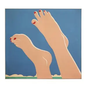 TOMBOLO Tom Wesselmannseascape #6' Beach Towel Top