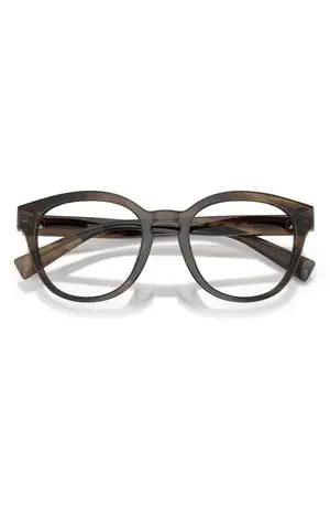 Dolce & Gabbana 50mm Phantos Optical Glasses - Grey