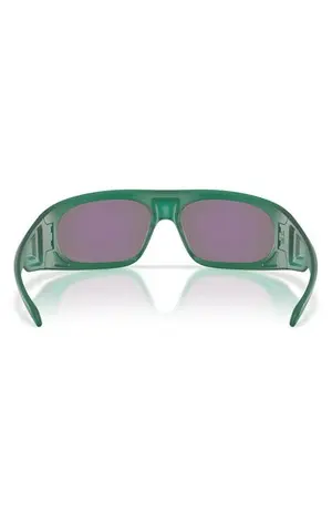 Oakley 61mm Prizm™ Shield Sunglasses - Dark Green