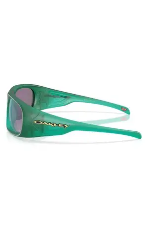 Oakley 61mm Prizm™ Shield Sunglasses - Dark Green