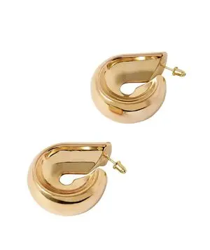 UNCOMMON MATTERS Creole Hoop Earrings - Gold