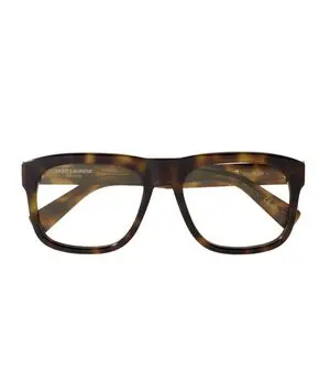 Saint Laurent Square-frame Sunglasses - Tortoiseshell