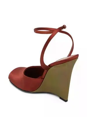 Saint Laurent La Scandale Heeled Sandals