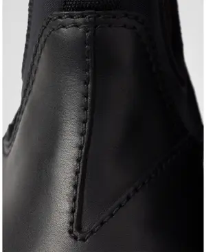 Prada Leather And Stretch Fabric Brixxen Boots