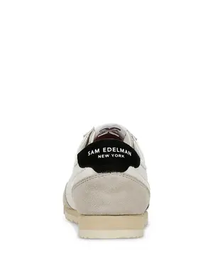 Sam Edelman Ivey Low Top Sneakers - Greige/white