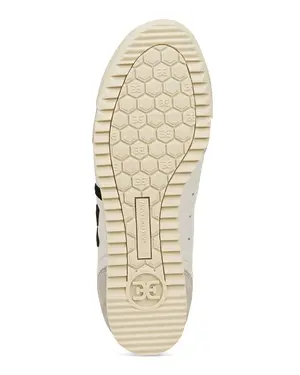 Sam Edelman Ivey Low Top Sneakers - Greige/white