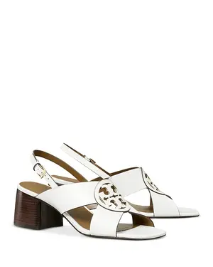 Tory Burch Miller High Heel Sandals - Cloud