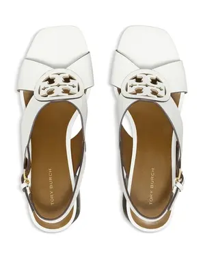 Tory Burch Miller High Heel Sandals - Cloud