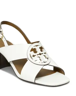 Tory Burch Miller High Heel Sandals - Cloud