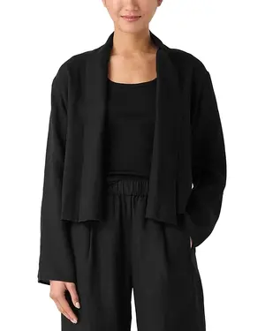 Eileen Fisher Linen Jacket - Black
