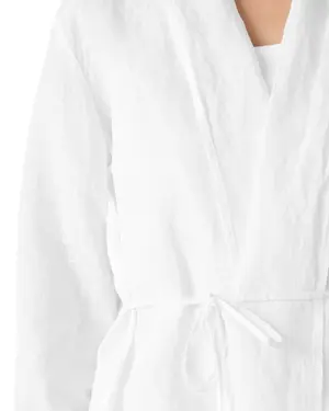 Eileen Fisher Linen Jacket - White