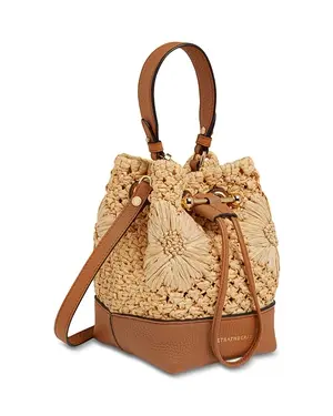 Strathberry Osette Floral Top Handle Bag