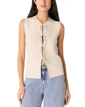 Whistles Tie Front Tank