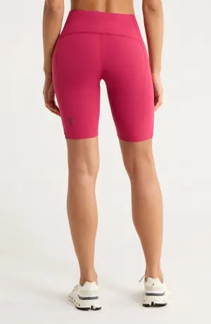 On Studio High Waist Bike Shorts - Grenadine