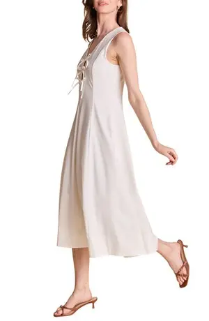 Endless Rose Front Bow Tie Midi Dress