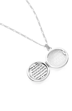 ALEX AND ANI Mother Locket Pendant Necklace