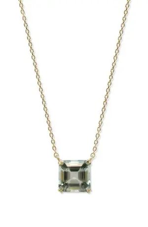 Anzie Jac + Jo Harper Amethyst Pendant Necklace - Green