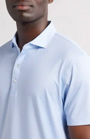 Johnnie-o Julio Geo Print Prep-formance Golf Polo