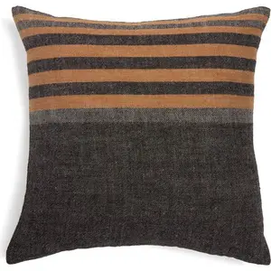 POM POM AT HOME Bruno Big Accent Pillow - Charcoal
