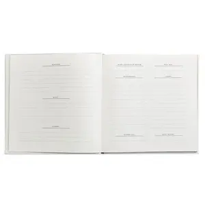 GRAPHIC IMAGE Wedding Journal - White
