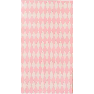 JOLLITY & CO Harlequin Guest Napkins - Tickle Me Pink